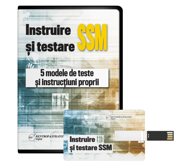 Instruire si testare SSM. 5 modele de teste si instructiuni proprii SSM